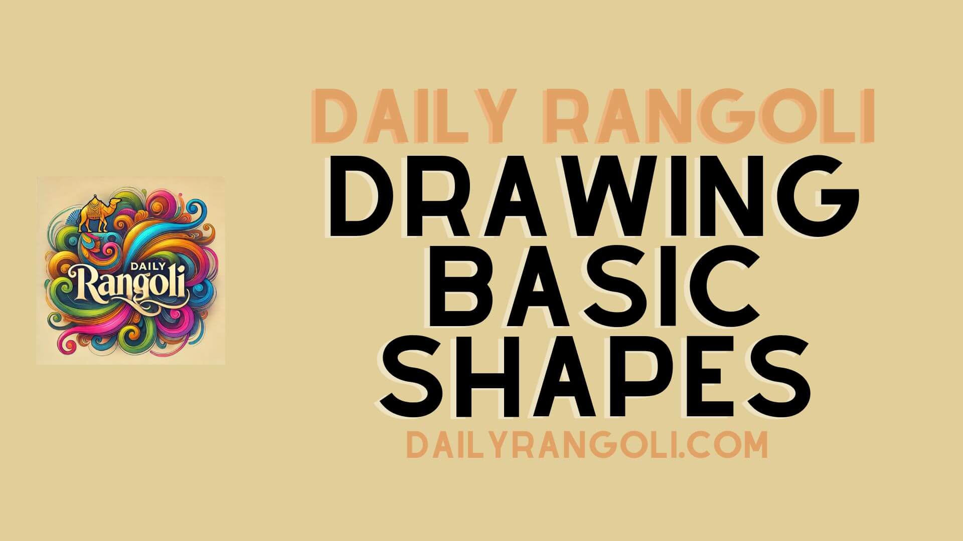 Learn Rangoli : How to draw basic shapes? - Daily Rangoli